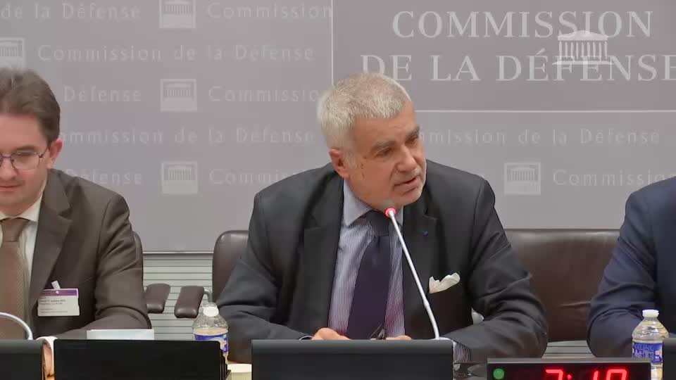 Commission de la défense : M. Jacques Tournier, conseiller maître à la ...